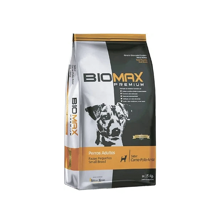 BIOMAX Perro Adulto Raza Pequeña x 15 kg – eltucansf.com