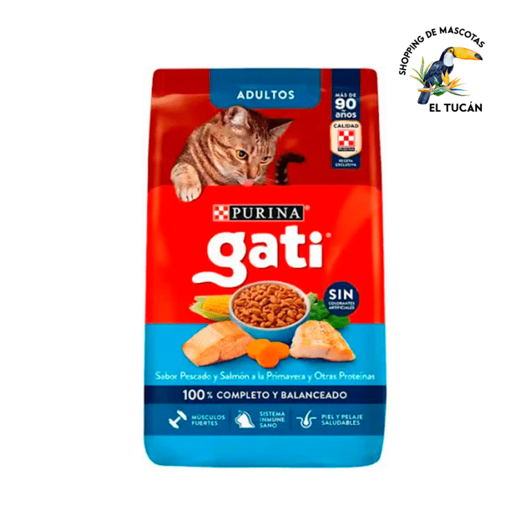 GATI ADULTO PESCADO Y SALMON 15 KG – eltucansf.com